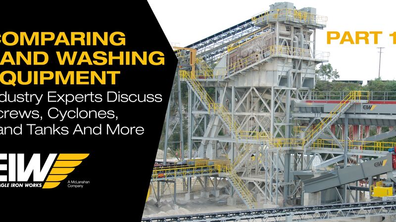 Sand Screws and Cyclones: Which is Best for Washing Sand?